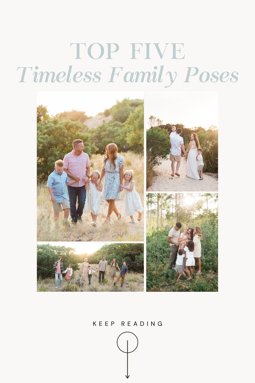 Top 5 Timeless Family Poses | Utah Wedding & Family Photographer